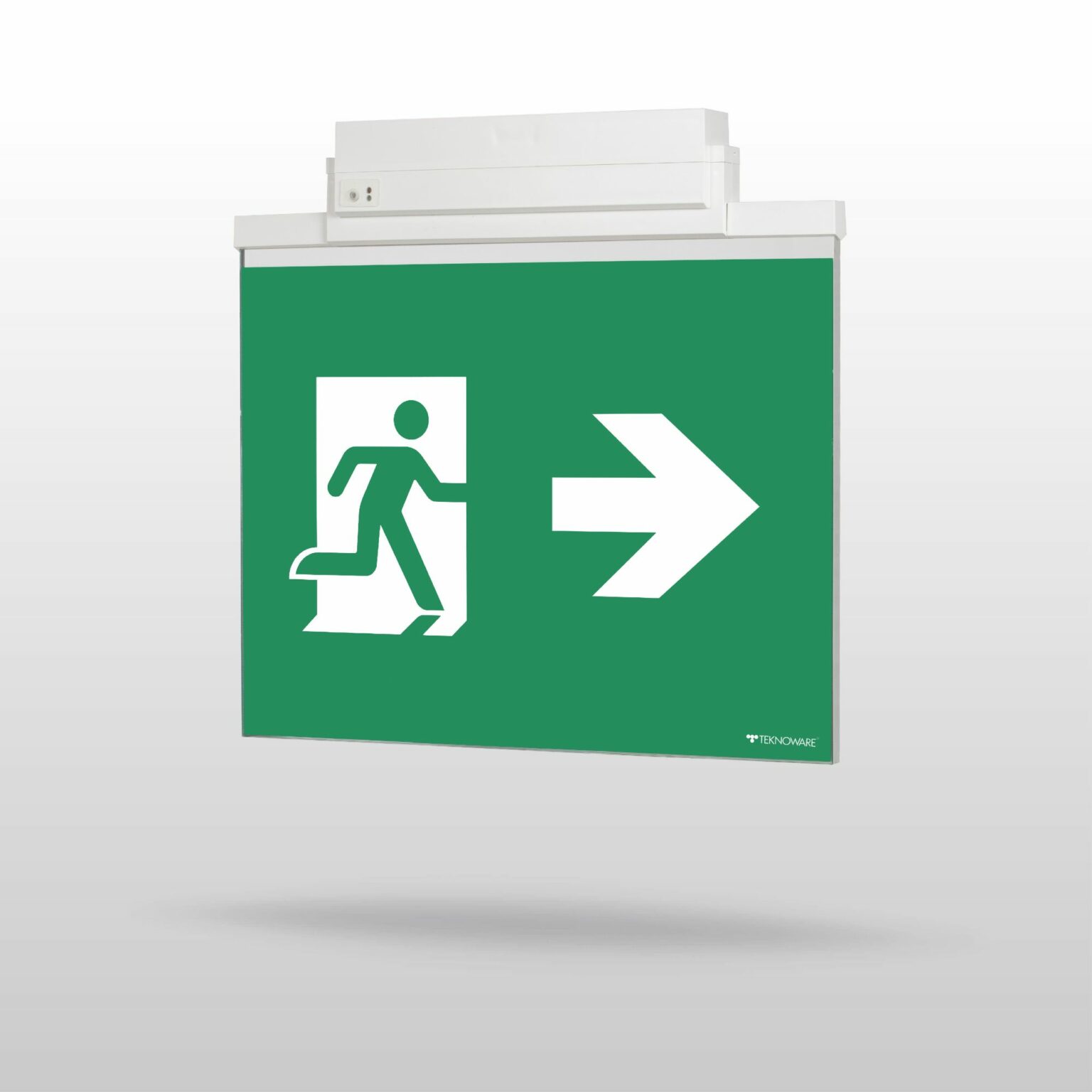 ESC 81 LED Emergency Exit Light Y8192WA168 - Teknoware